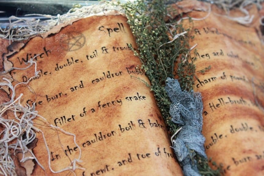 Real Wizard Spell Book